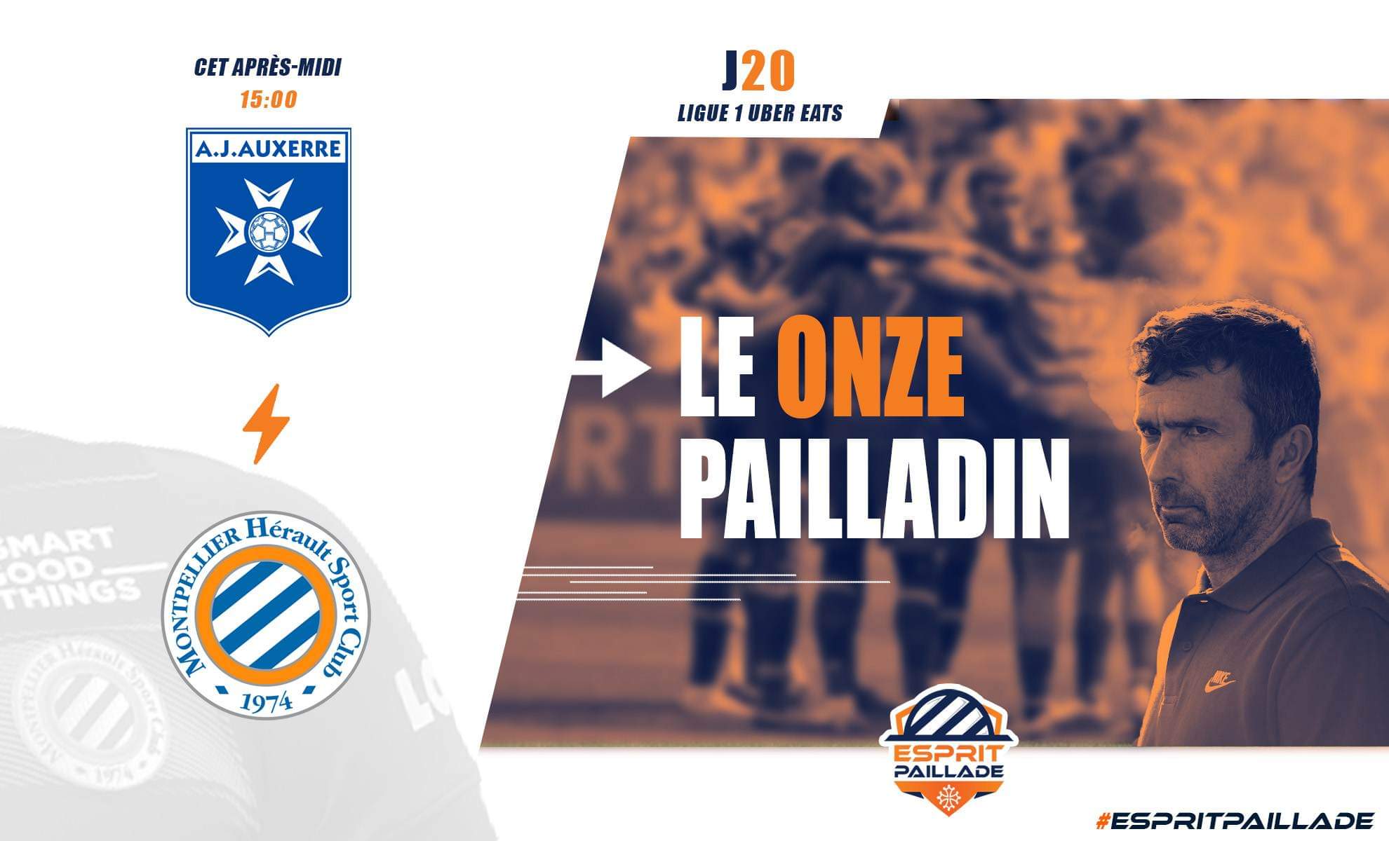 AJA-MHSC : la composition pailladine - Esprit Paillade